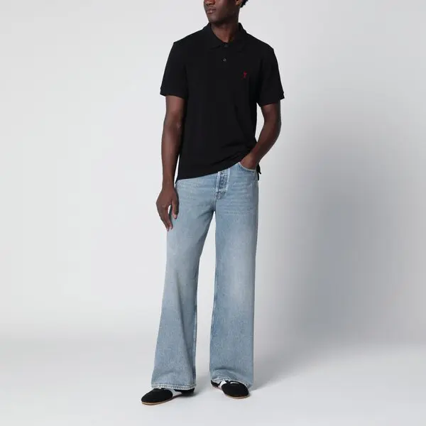 AMI Paris De Coeur Polo Shirt
