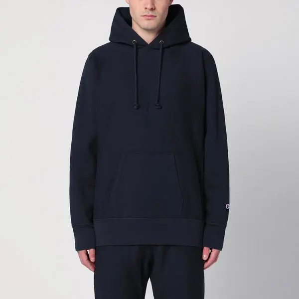 Champion Navy Cotton Hoodie