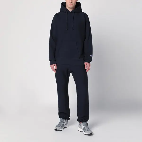 Champion Navy Cotton Hoodie