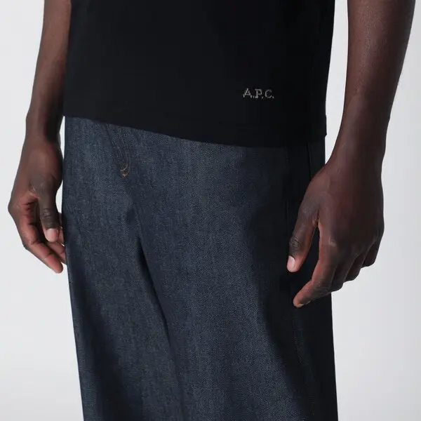 A.p.c. Cotton Knit Polo Shirt