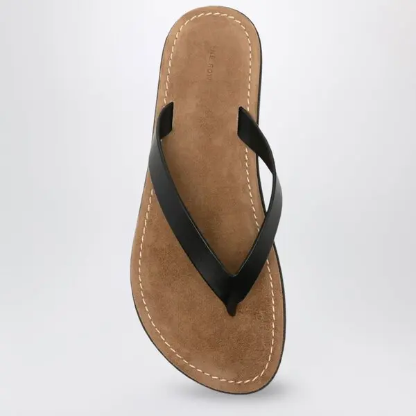 THE ROW Calf Leather Flip-flops