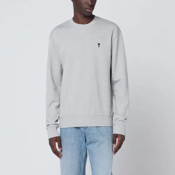 AMI Paris De Caur Crewneck Sweatshirt