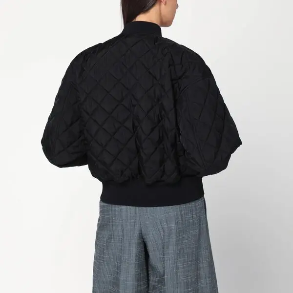 JIL SANDER Quilted Bomber Jacket