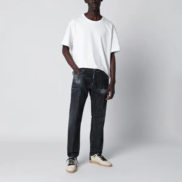 Dsquared2 Washed-effect Distressed Jeans