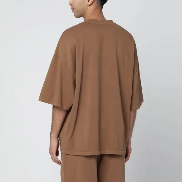 ENTIRE STUDIOS Brown Boxy T-shirt