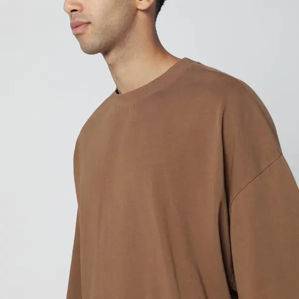 ENTIRE STUDIOS Brown Boxy T-shirt