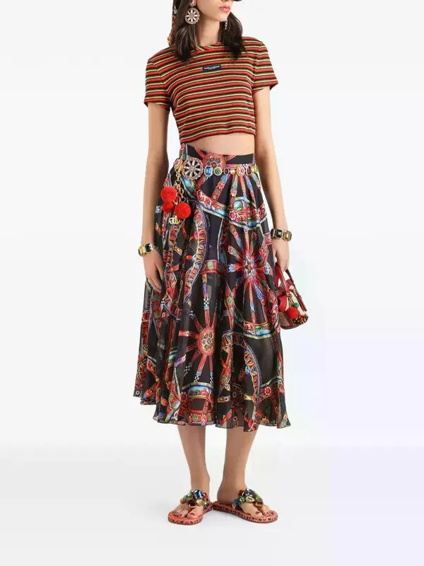 Dolce & Gabbana Striped Jersey T-shirt
