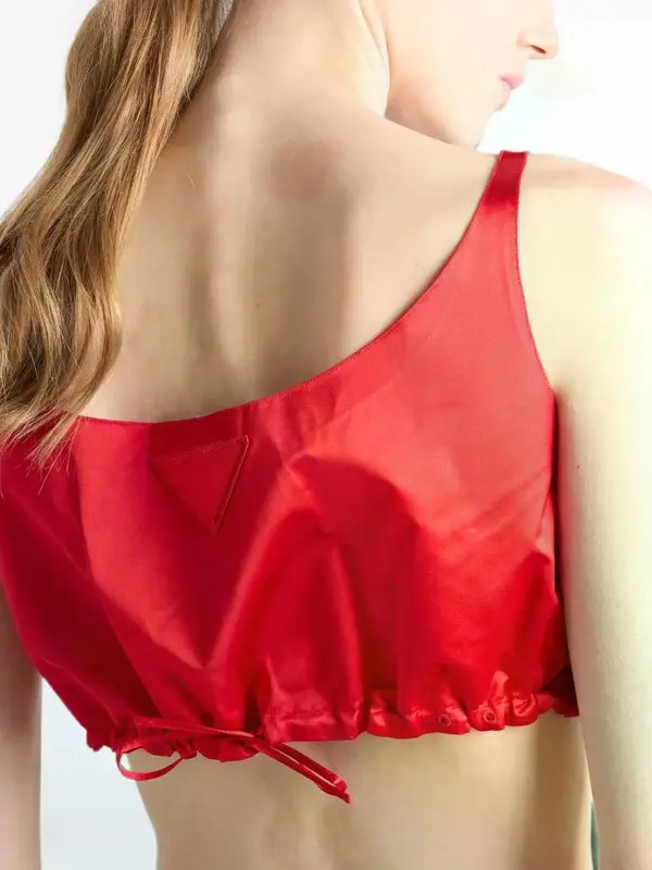 Prada Duchesse Cropped Top