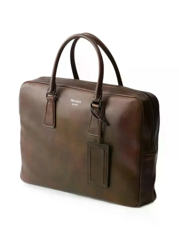 Prada Leather Work Bag