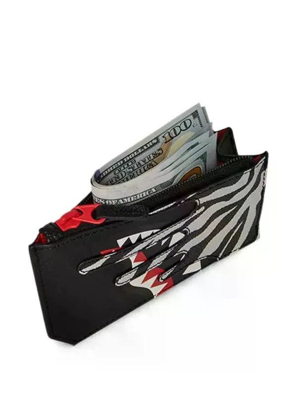 SPRAYGROUND Ze Shark Predator Zip Wallet