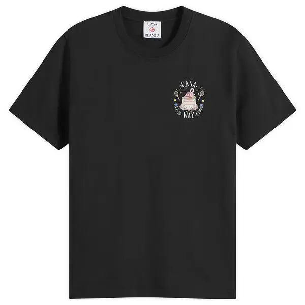 Casablanca Casa Way T-shirt - Black