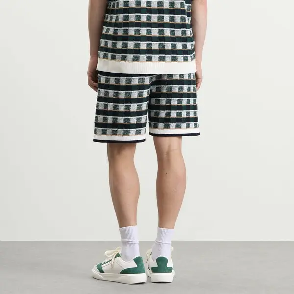 Casablanca Mosaic Check Shorts