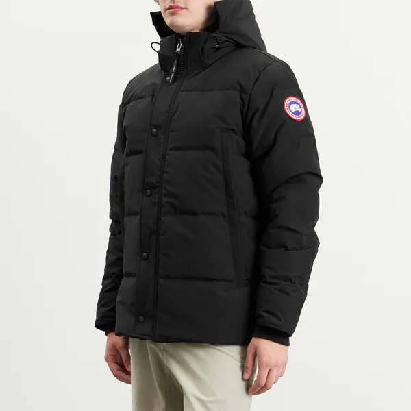 Canada Goose Wyndham Parka With Classic Disc - Black