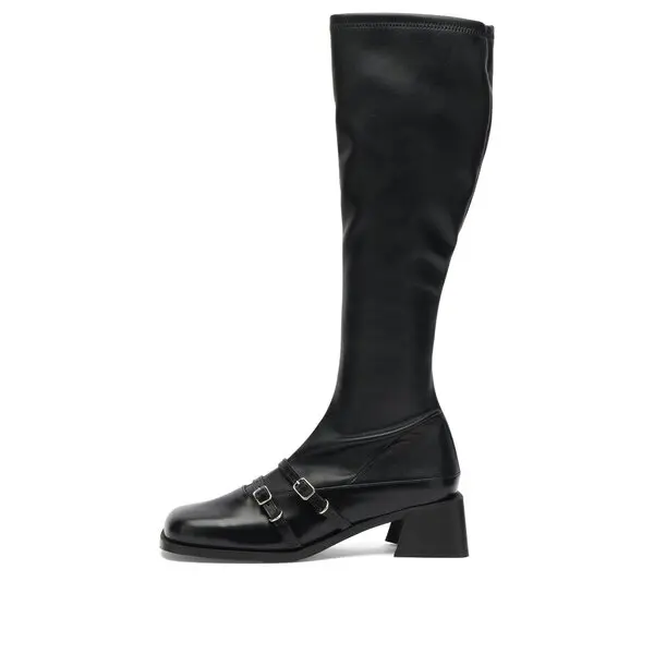 JUSTINE CLENQUET High Boots - Black