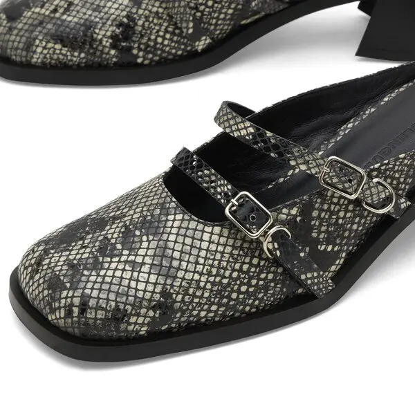 JUSTINE CLENQUET Andie Python Mules