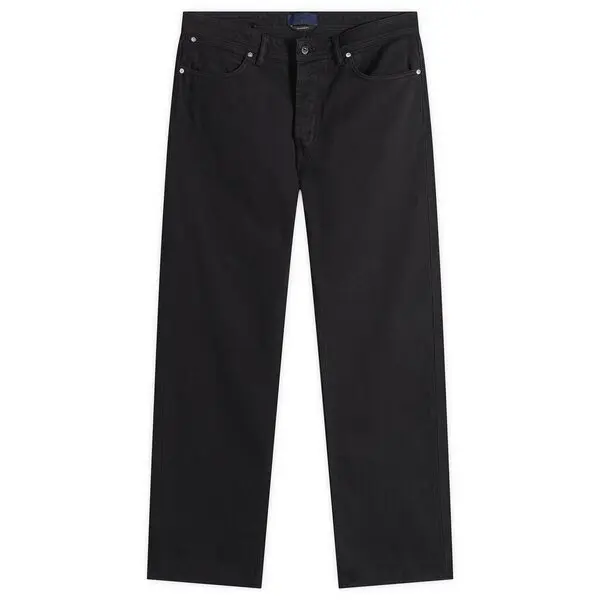 Stone Island Denim-tc Tinto Cap Straight Leg Jeans - Nero
