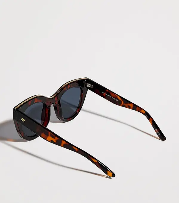 Le Specs Oversized Air Heart Sunglasses