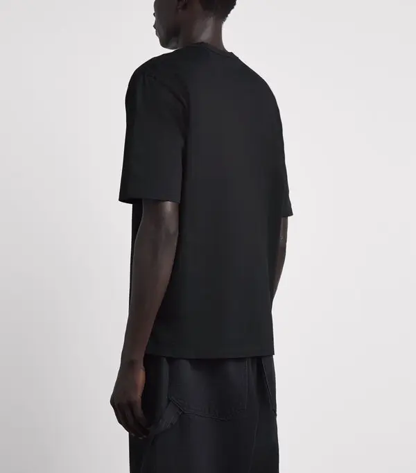 C.P. COMPANY Cotton Embroidered Logo T-shirt