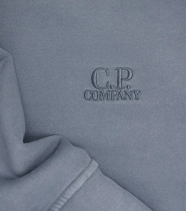 C.P. COMPANY Cotton Embroidered Logo Sweatshirt