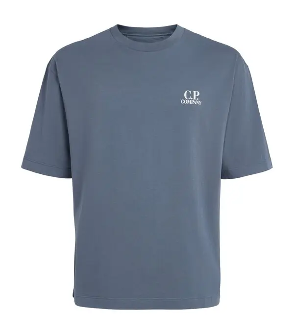 C.P. COMPANY Cotton Logo T-shirt
