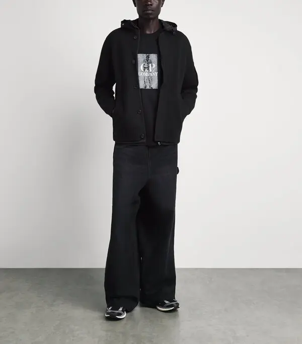 C.P. COMPANY Wool Reversible Jacket