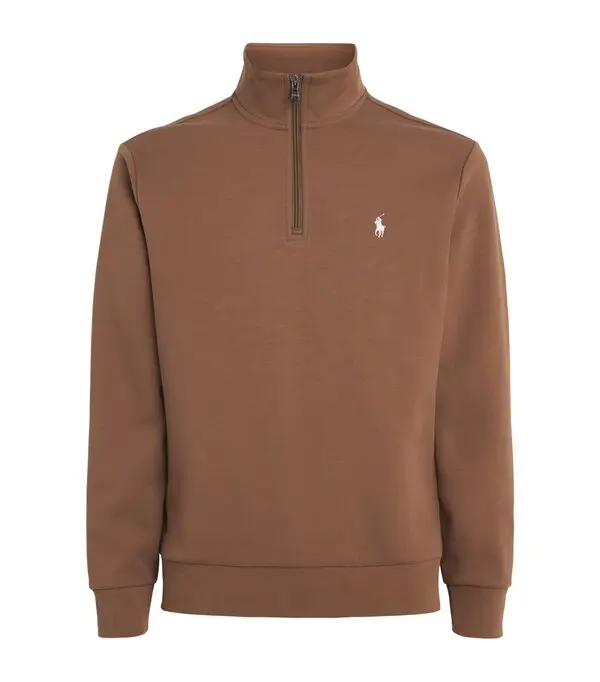 Polo Ralph Lauren Embroidered Pony Quarter-zip Sweatshirt