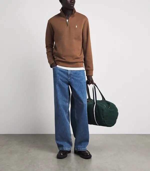 Polo Ralph Lauren Embroidered Pony Quarter-zip Sweatshirt