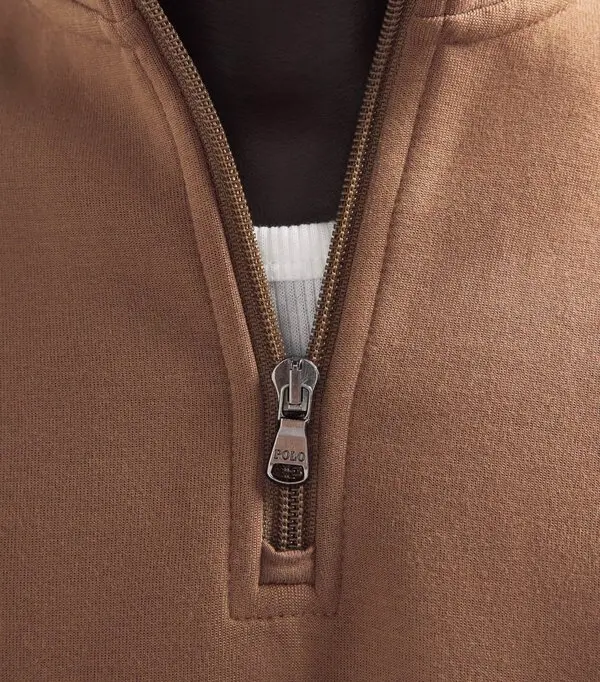 Polo Ralph Lauren Embroidered Pony Quarter-zip Sweatshirt