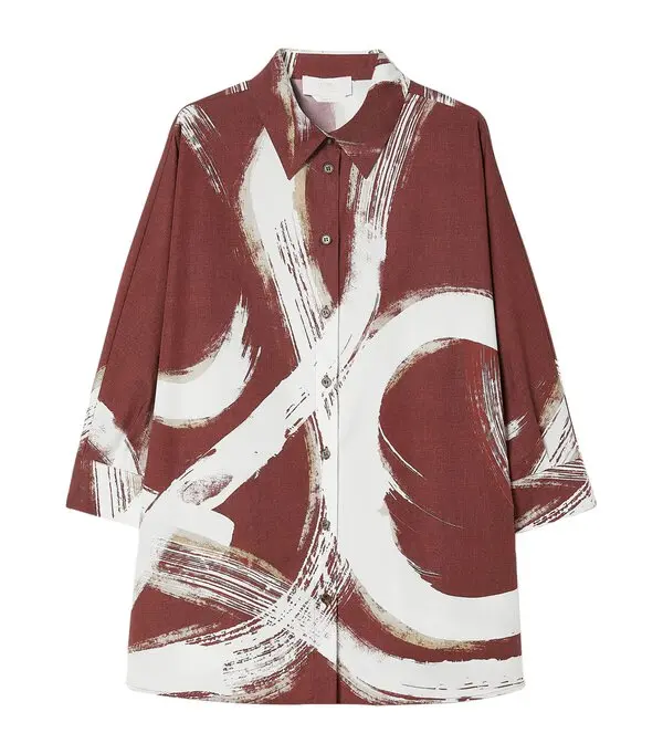 Marina Rinaldi Printed Cotton Shirt
