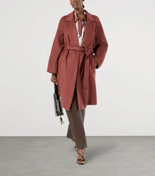 Marina Rinaldi Leather Drawstring Trousers