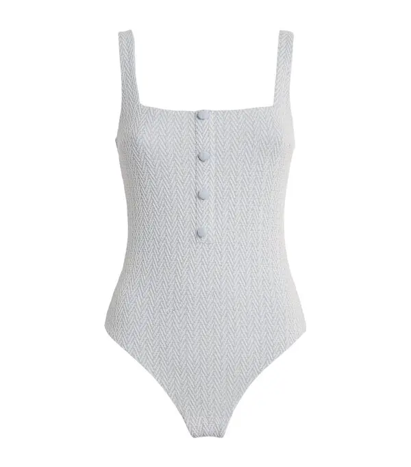 Devon Windsor Herringbone Layla One Piece Swimsuit
