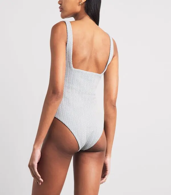Devon Windsor Herringbone Layla One Piece Swimsuit