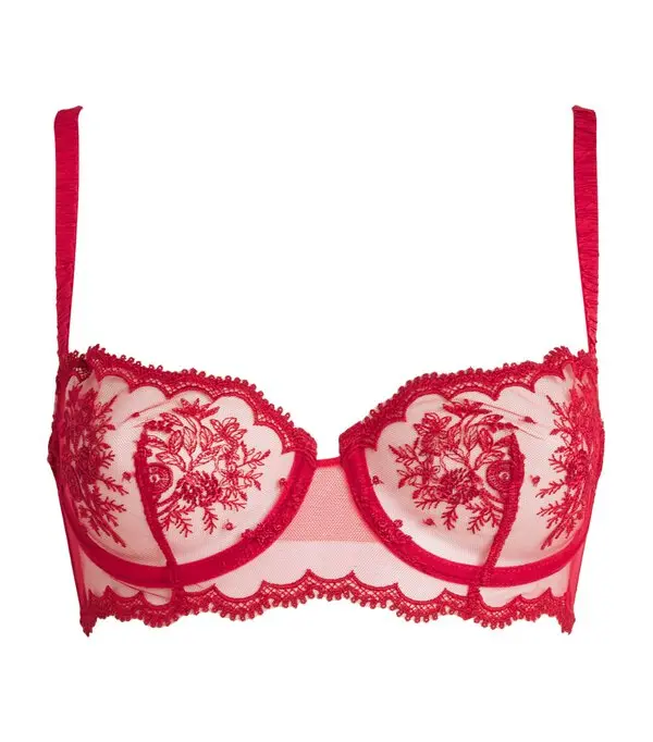 Simone Perele Lace Intrigue Half-cup Bra