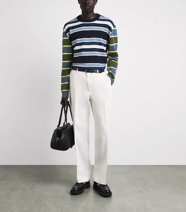 Paul Smith Wool-cotton Stripe Sweater