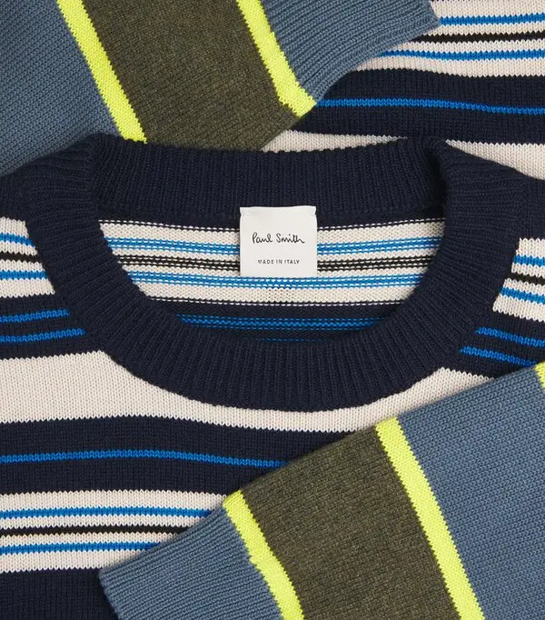 Paul Smith Wool-cotton Stripe Sweater