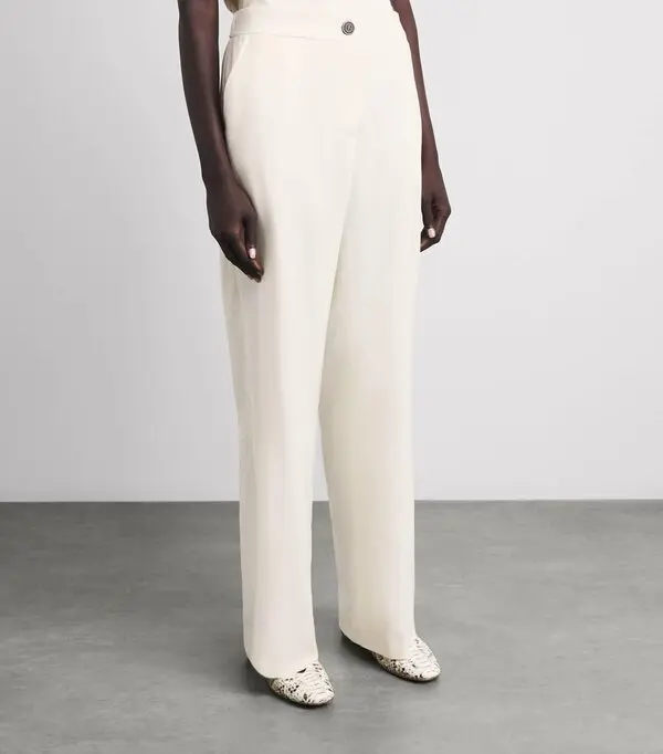 Colombo Cashmere Straight Leg Trousers
