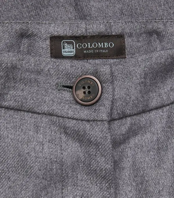 Colombo Cashmere Straight Trousers