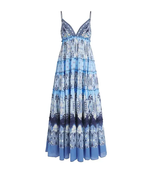 La DoubleJ Cotton Printed Maxi Dress
