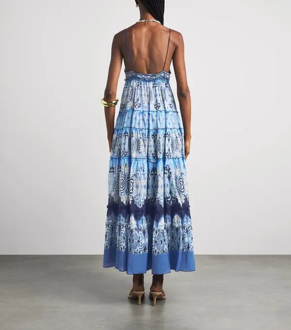 La DoubleJ Cotton Printed Maxi Dress