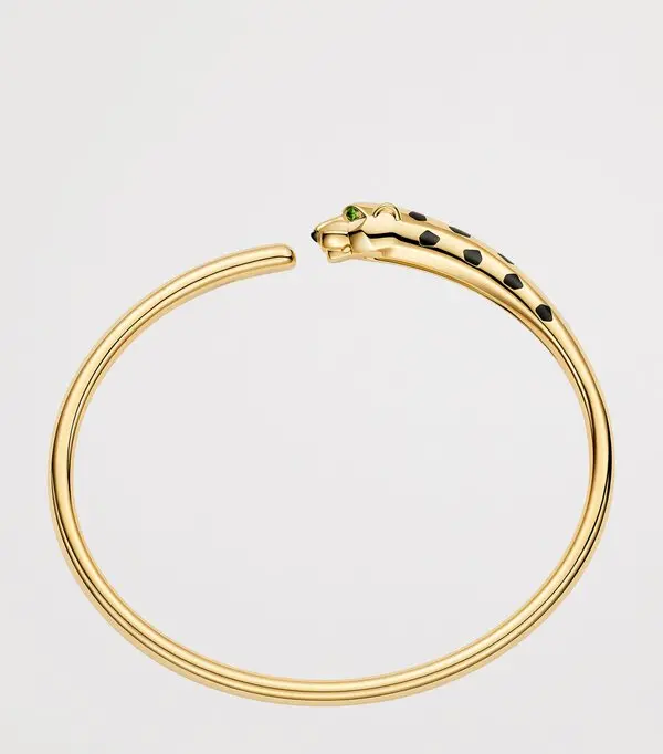 Cartier Panthère De Bangle In Yellow