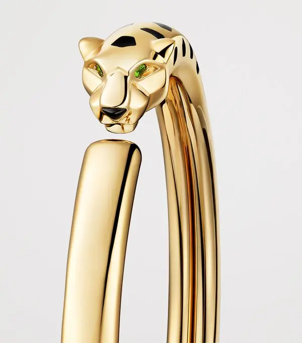 Cartier Panthère De Bangle In Yellow