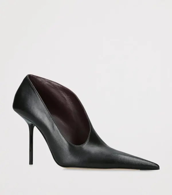 Victoria Beckham Leather Sloane Pumps - Black