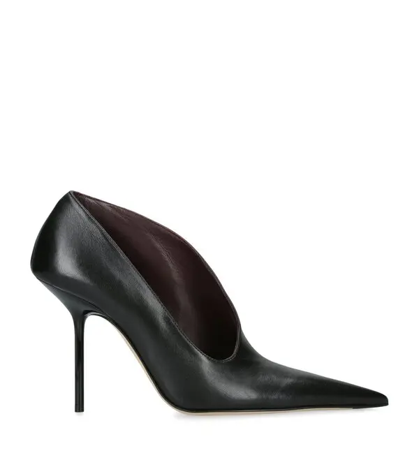 Victoria Beckham Leather Sloane Pumps - Black