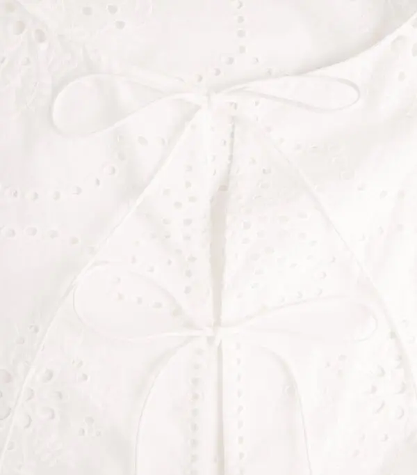 Matteau Broderie Anglaise Sleeveless Top - White