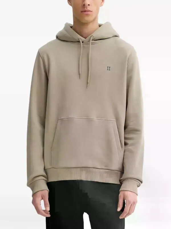 LES DEUX Logo-embroidered Hoodie