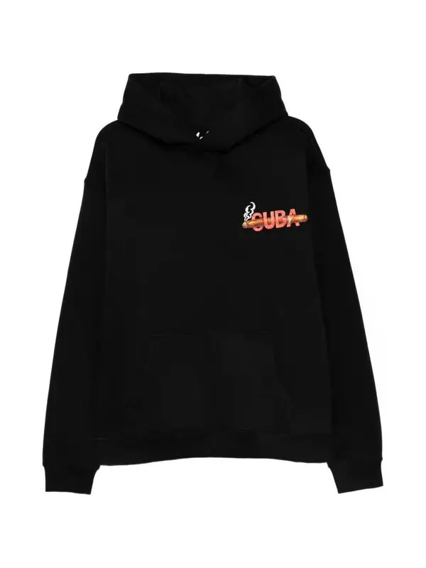 MELT Graphic Print Pouch-pocket Hoodie