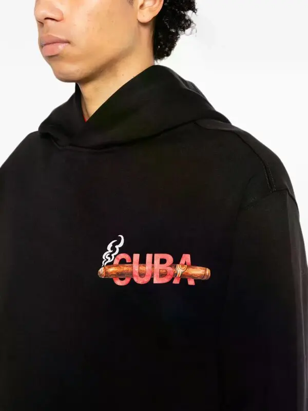 MELT Graphic Print Pouch-pocket Hoodie