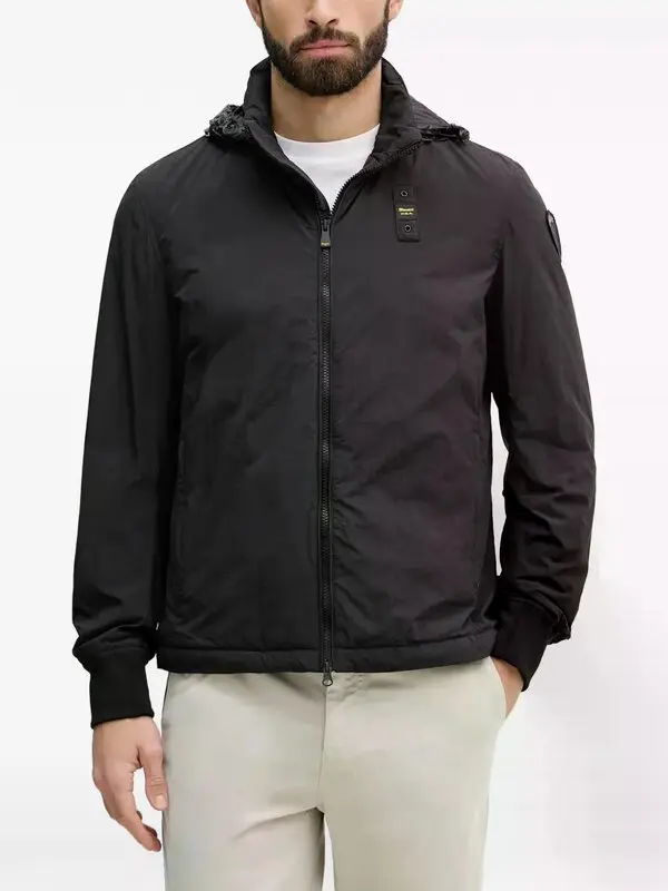 BLAUER. Dalton Logo-patch Padded Jacket