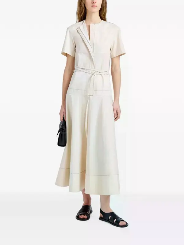 Proenza Schouler White Label Elizabeth Cotton Linen Dress