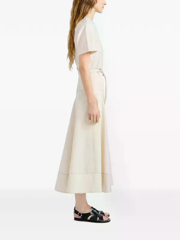 Proenza Schouler White Label Elizabeth Cotton Linen Dress